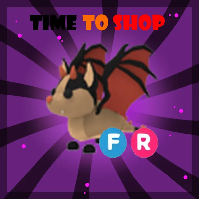 FR BAT DRAGON - Adopt Me Game Items - Gameflip