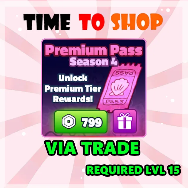 PREMIUM PASS SPONGEBOB TD - Game Item - Gameflip