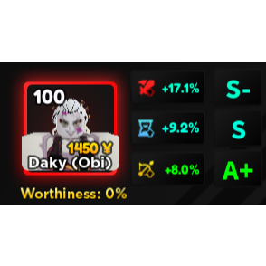 Anime Adventures | Daky (Obi) - Game Items - Gameflip