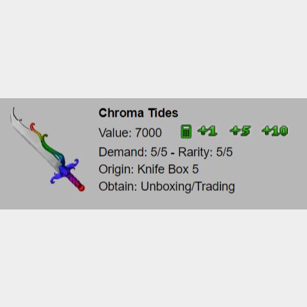 Other | MM2 | Chroma Tides - Game Items - Gameflip