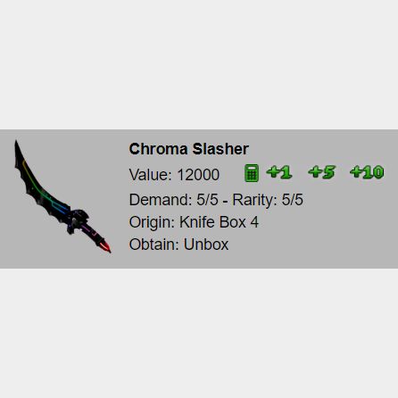 Other | MM2 |Chroma Slasher - Game Items - Gameflip