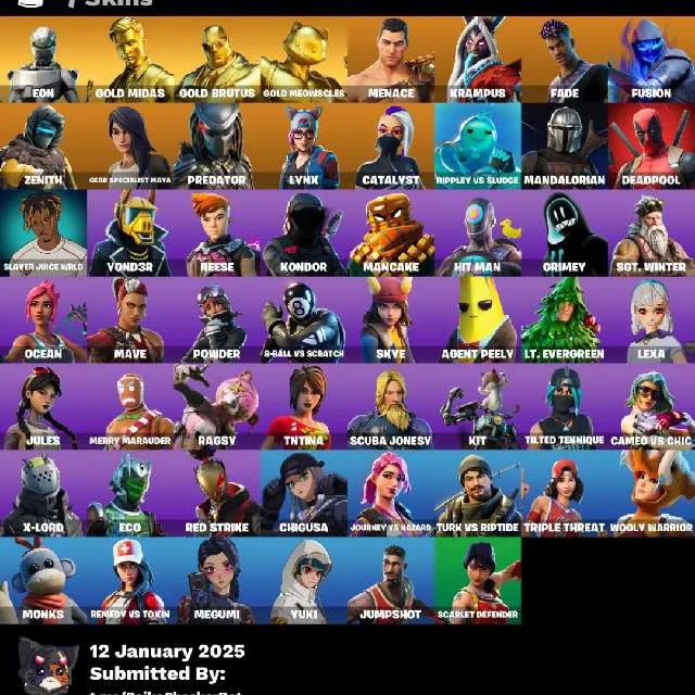 Fortnite og account nfa with eon - Other - Gameflip