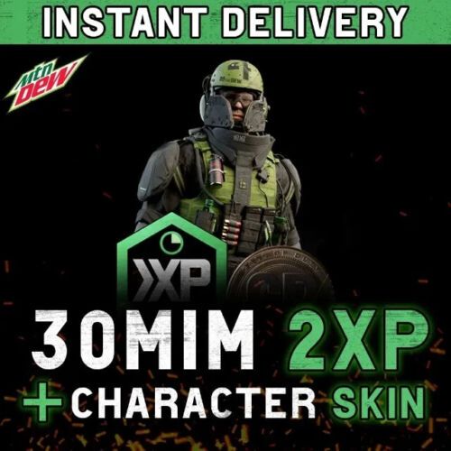 Call of Duty Modern Warfare 2 Mountain Dew Skin + 30 min Dual XP/WXP ...