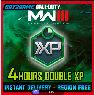 MW3 4 HOURS DOUBLE XP (2XP) - ไอเทมในเกม - Gameflip