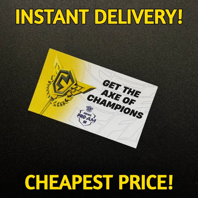 Fortnite - Axe of Champions Pickaxe (INSTANT DELIVERY) - Fortnite Game ...