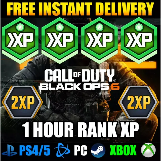 COD BLACK OPS 6 1 HOUR DOUBLE XP (2XP) - Game Items - Gameflip