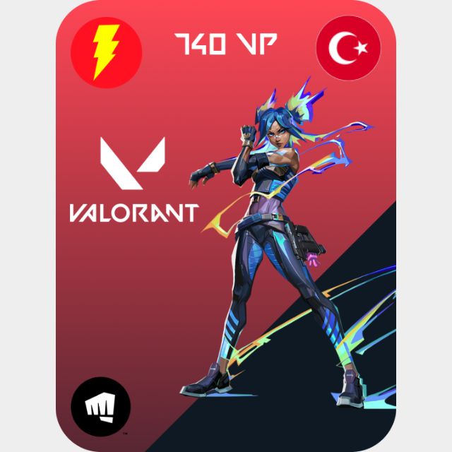 Valorant 740 VP - Turkey Region ONLY - Other Gift Cards - Gameflip