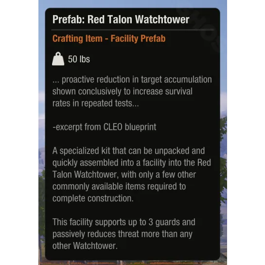 Bundle | ALL CLEO Facility Prefab - State of Decay 2 Game Items - Gameflip
