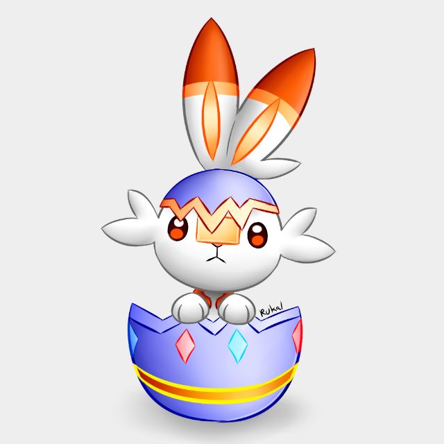 Scorbunny shiny egg 6iv - Game Items - Gameflip
