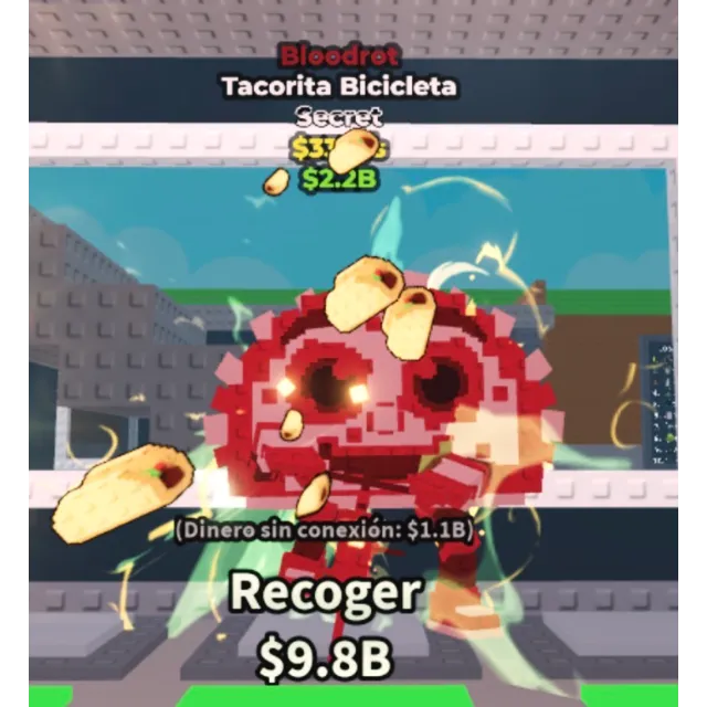 Steal a Brainrot BLOODROT TACORITA BICICLETA - Roblox Game Item - Gameflip