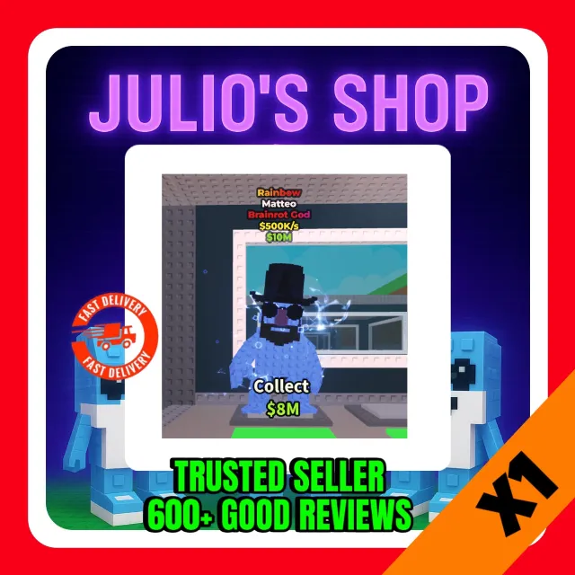 Steal a Brainrot Rainbow Matteo - Game Item - Gameflip