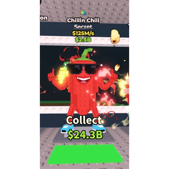 Steal a Brainrot 125m/s Glitch Chillin Chili - Roblox Game Item - Gameflip