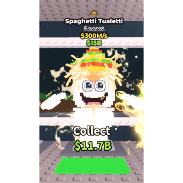 Steal a Brainrot 300m/s Mariachi Trait Spaghetti Tualetti - Roblox Game ...