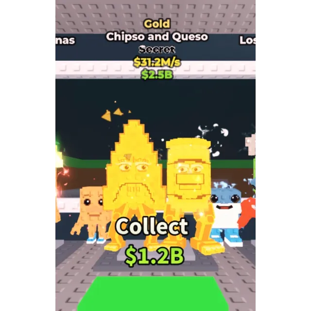Steal a Brainrot Gold Chipso and Queso - Roblox Game Item - Gameflip
