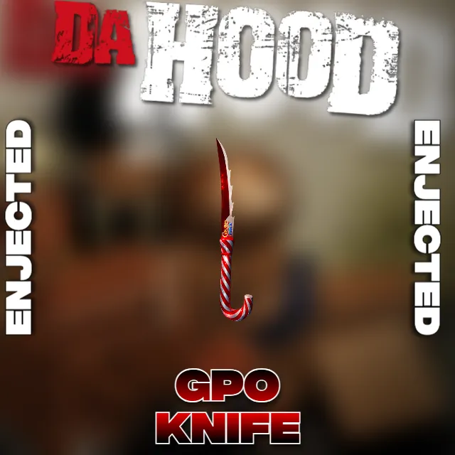 GPO Knife - Da Hood - Da Hood Game Items - Gameflip