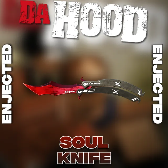 Soul Knife - Da Hood - Da Hood Game Items - Gameflip