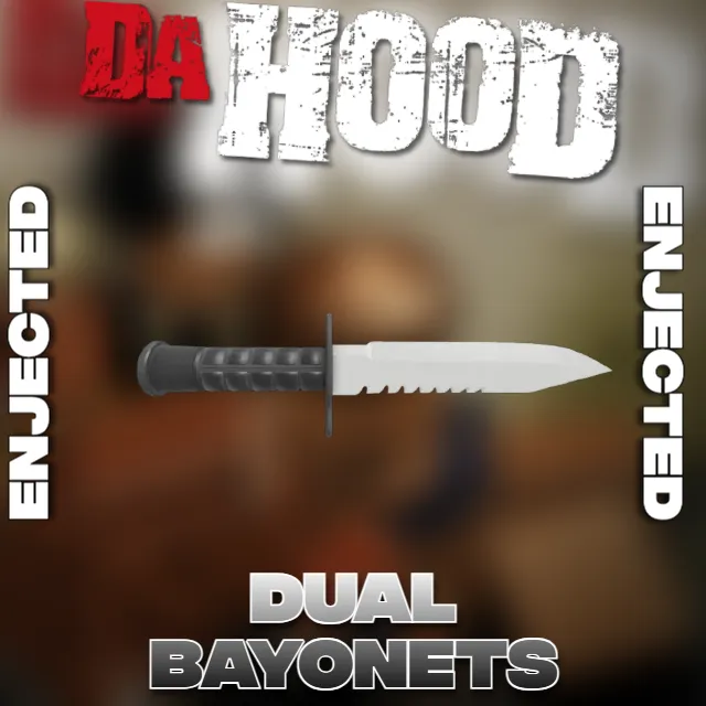 Dual Bayonets - Da Hood - Da Hood Game Item - Gameflip