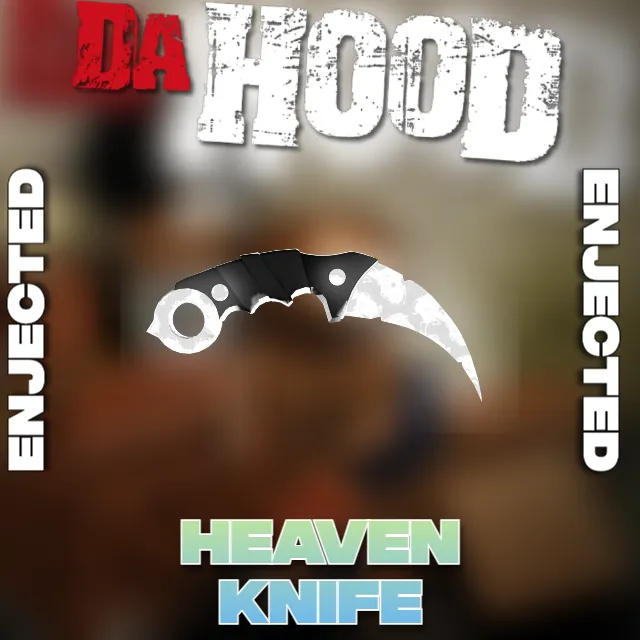 Heaven Knife - Da Hood - Da Hood Game Item - Gameflip