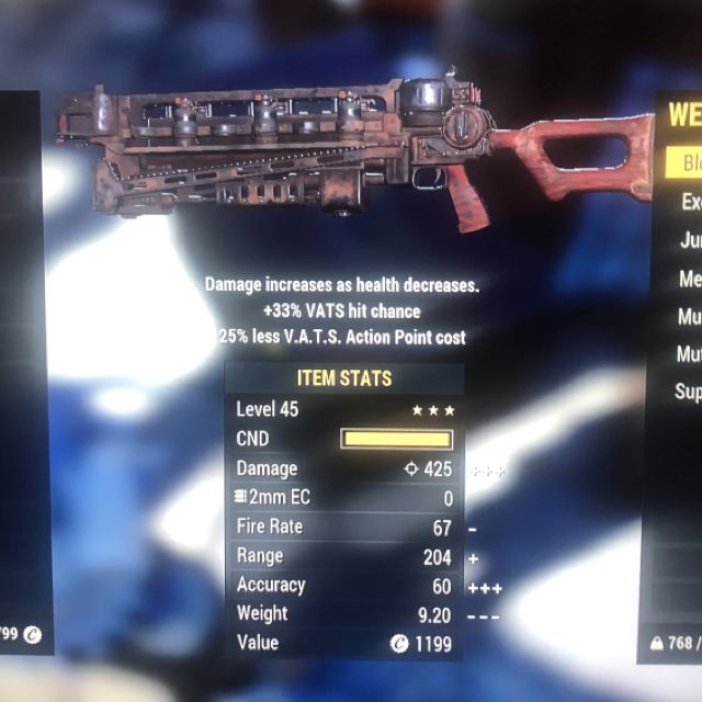 Weapon | Bloodied Gauss Rifle - Game Items - Gameflip