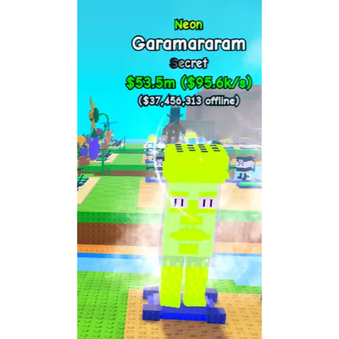 Neone Garamararam - Plants Vs Brainrot - Roblox Game Item - Gameflip