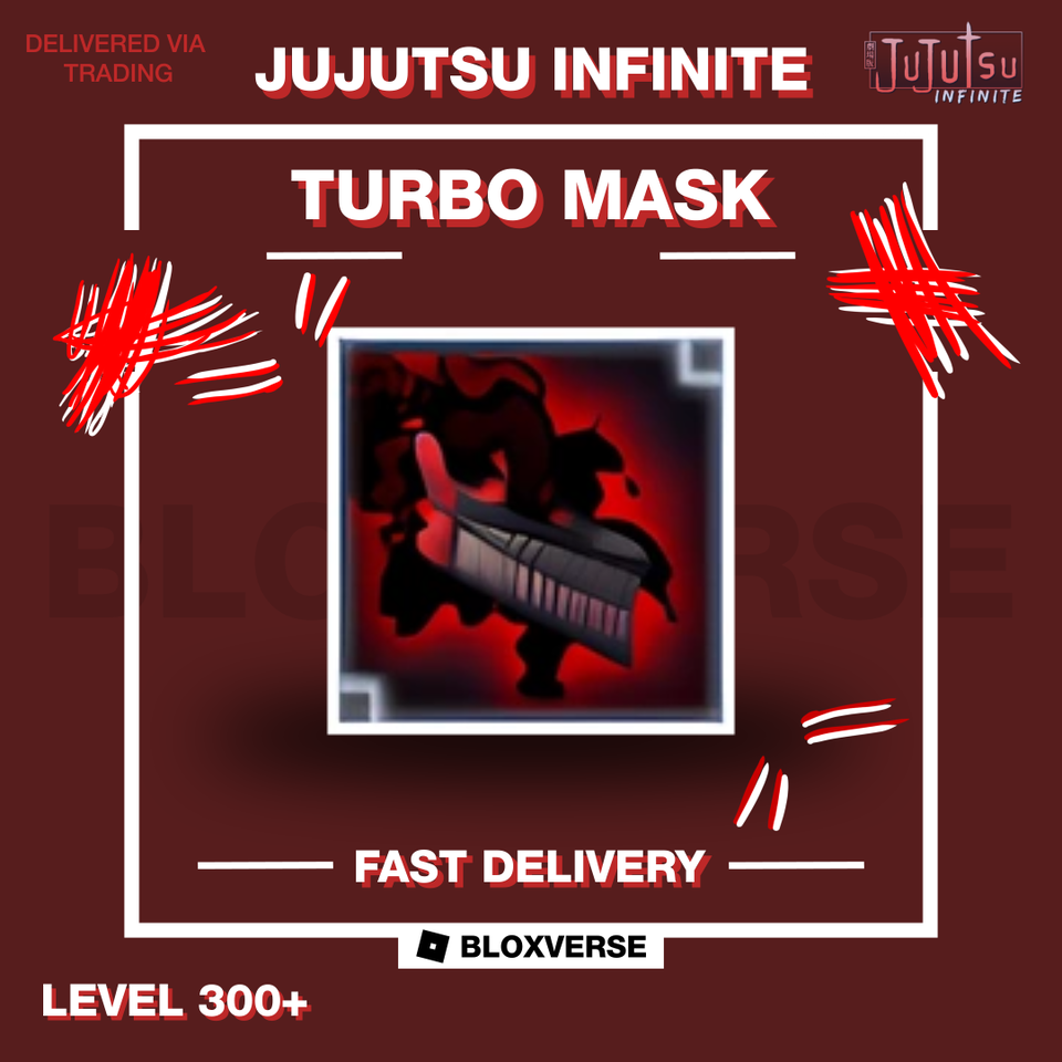 Turbo Mask | Jujutsu Infinite | Unobtainable - Jujutsu Infinite Game ...