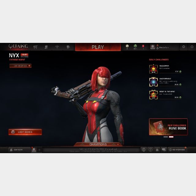 Quake Champions Pack + Ruby Nyx skin - Other Games - Gameflip