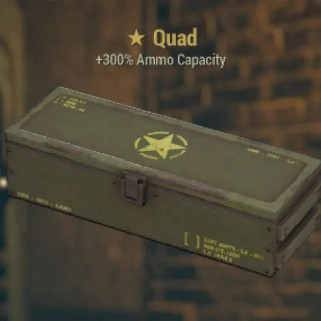 10 QUAD MODS - Fallout 76 Game Item - Gameflip