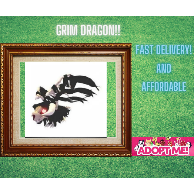 GRIM DRAGON - Adopt Me Game Items - Gameflip