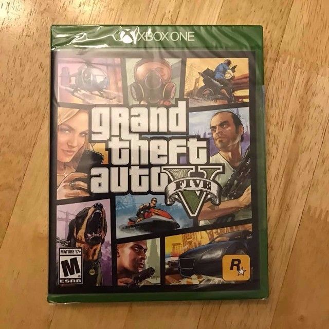 Grand Theft Auto V GTA 5 - XBox One Games (New) - Gameflip