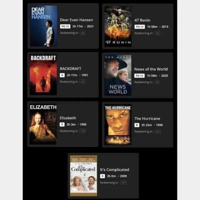 Universal June Reward 4K/UHD Or HD Movies Anywhere - Digital Movies ...
