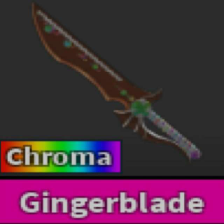 Weapon | MM2 CHROMA GINGERBLADE - Game Items - Gameflip