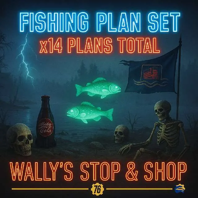 Fishing Plans - Fallout 76 Game Item - Gameflip