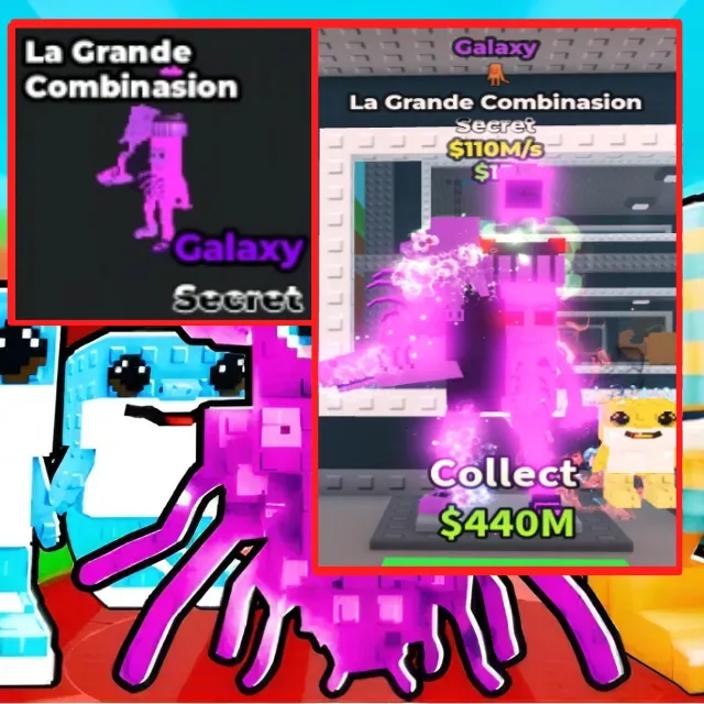 Galaxy La Grande Combinasion 110M/s - Steal a Brainrot Game Item - Gameflip