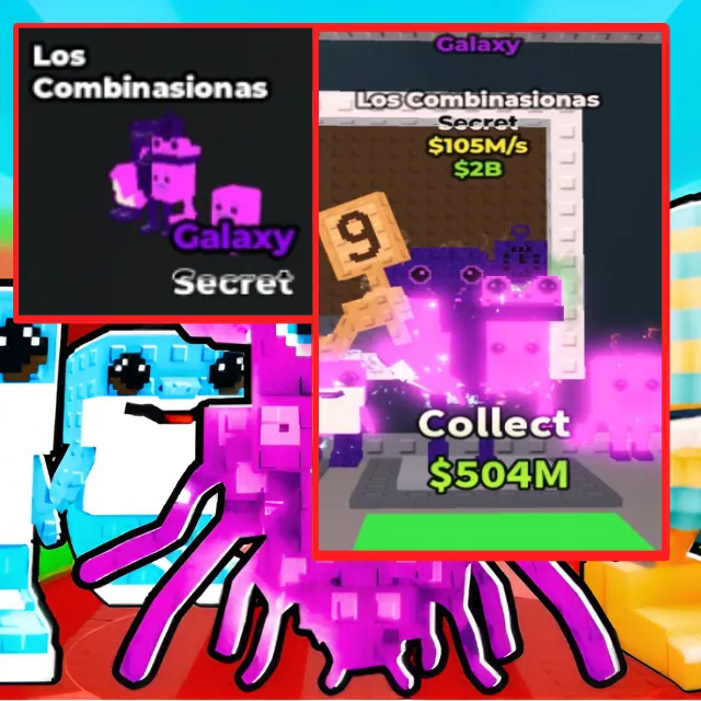 Galaxy Los Combinasionas - Steal a Brainrot Game Item - Gameflip