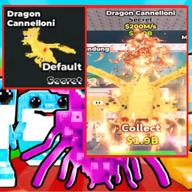 Dragon Cannelloni - Steal a Brainrot Game Item - Gameflip