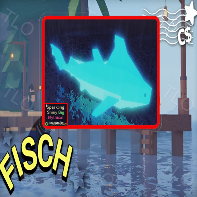 SPARKLING SHINY BIG MYTHICAL ISONADE | FISCH - Other Game Items - Gameflip