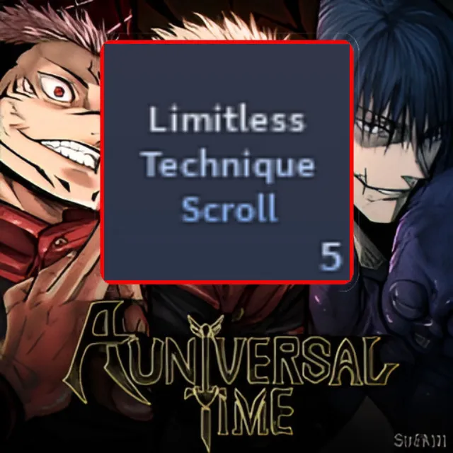 5x Limitless Technique Scroll A Universal Time Aut Other Game Items Gameflip