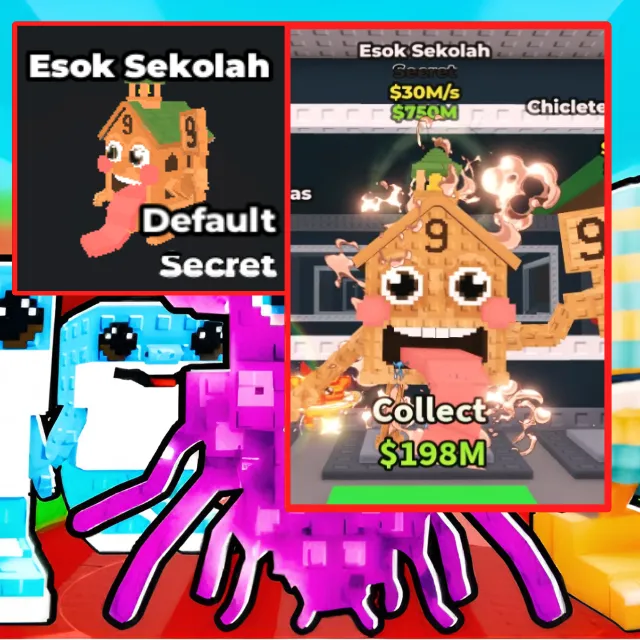 Esok Sekolah - Steal a Brainrot Game Item - Gameflip