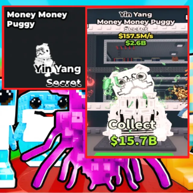 Yin Yang Money Money Puggy - Steal a Brainrot Game Item - Gameflip