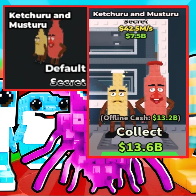 Ketchuru and Musturu - Steal a Brainrot Game Item - Gameflip