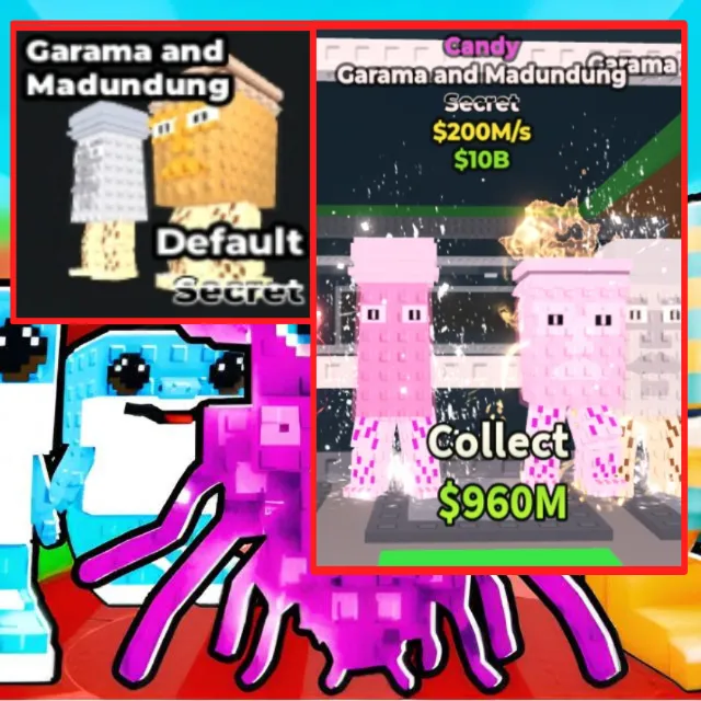 Candy Garama And Madundung - Steal a Brainrot Game Item - Gameflip
