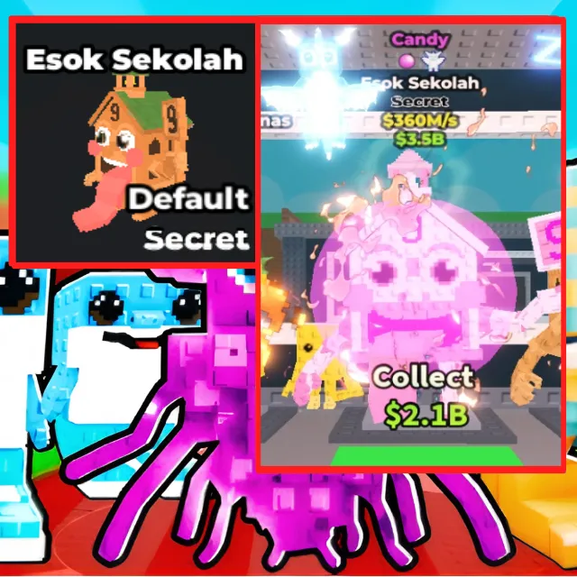 Candy Esok Sekolah 360M/s - Steal a Brainrot Game Item - Gameflip