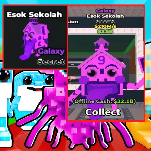 Galaxy Esok Sekolah - Steal a Brainrot Game Item - Gameflip