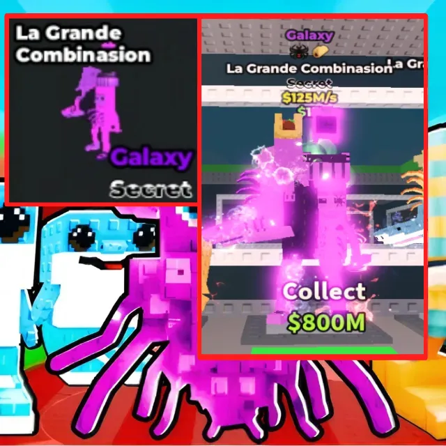 Galaxy La Grande Combinasion 125M/s - Steal a Brainrot Game Item - Gameflip