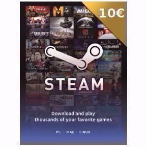 Steam gift card 10 euro (GLOBAL) - Steam Gift Cards - Gameflip