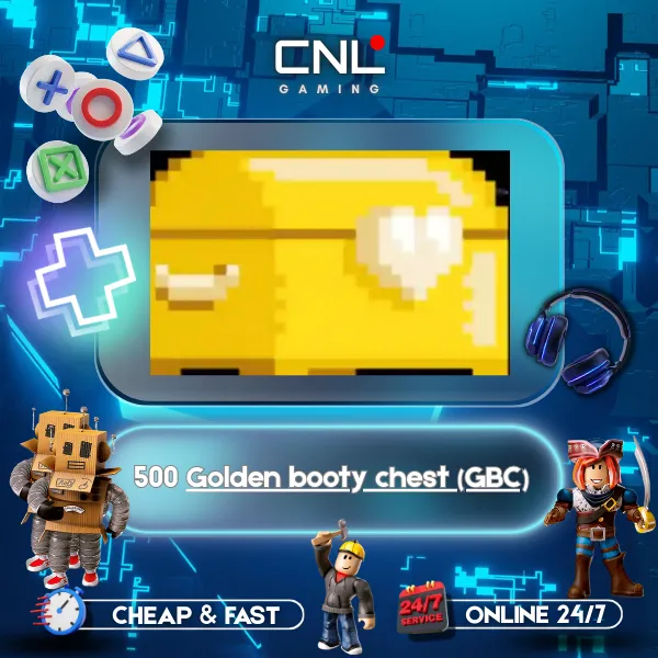 Growtopia - 500 golden booty chest (GBC) - Growtopia Game Item - Gameflip