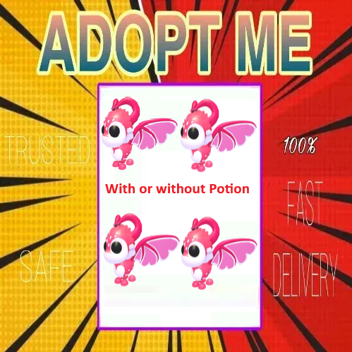 4x Cupid dragon - Adopt Me Game Item - Gameflip
