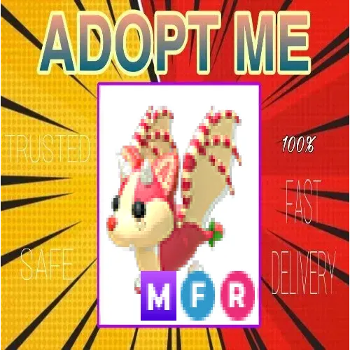 MFR STRAWBERRY SHORTCAKE BAT DRAGON - Adopt Me Game Item - Gameflip