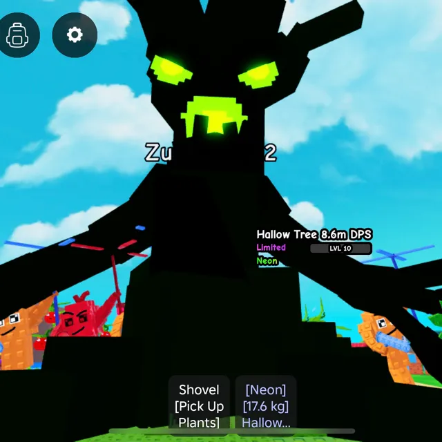 Hallow Tree 12.9m Dmg - Plants vs Brainrots Game Item - Gameflip
