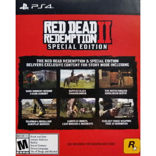 Red Dead Redemption 2: Special Edition Content - PS4 Games - Gameflip